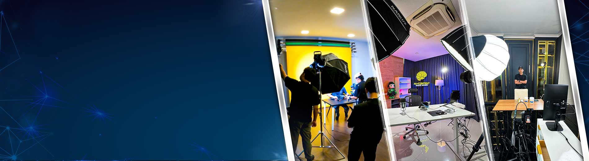 บริการจัดเซ็ตอุปกรณ์สำหรับไลฟ์สด | Aiman Studio รับติดตั้งระบบไลฟ์สด